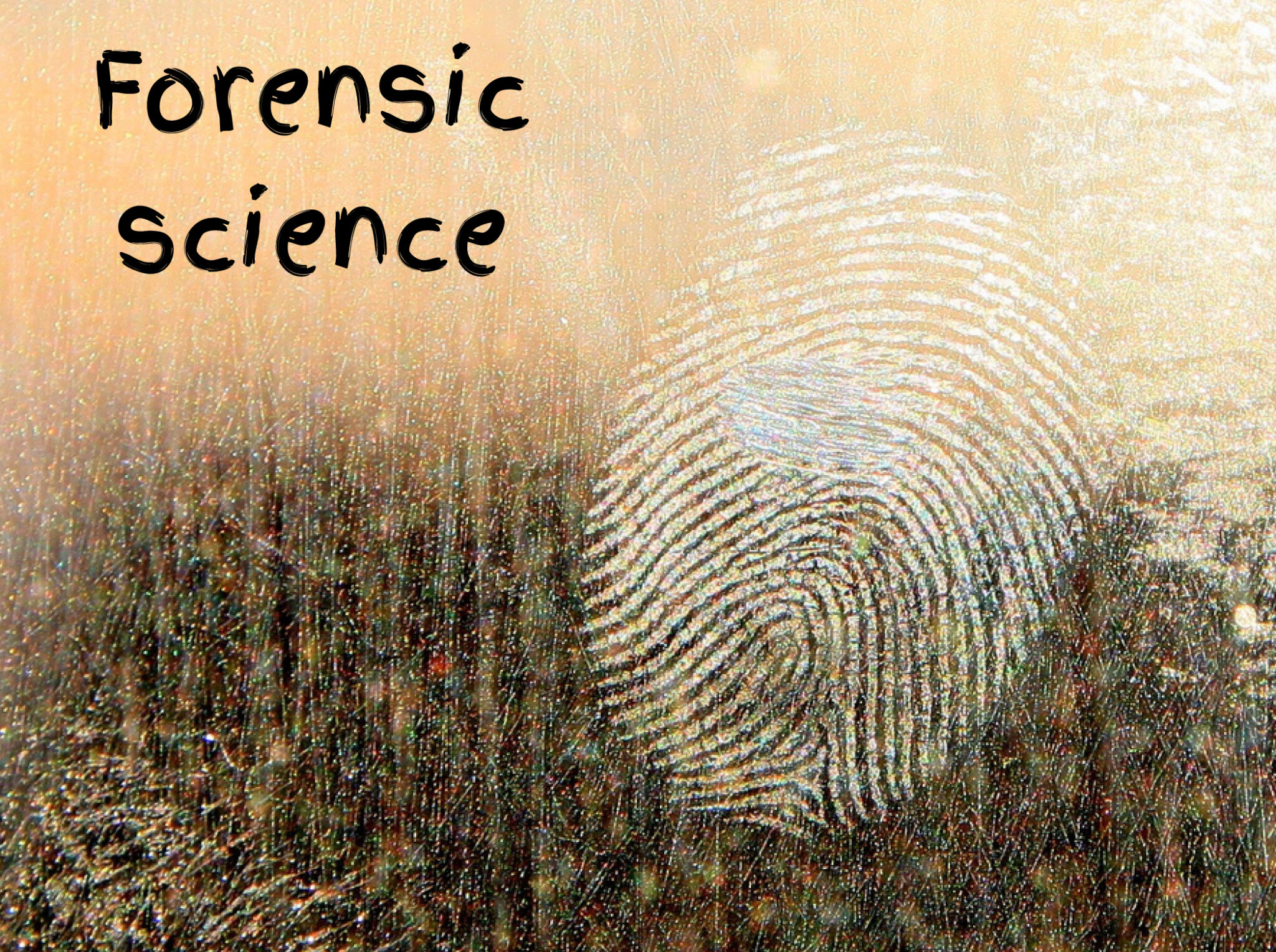 Forensic Science : Tackle Detective